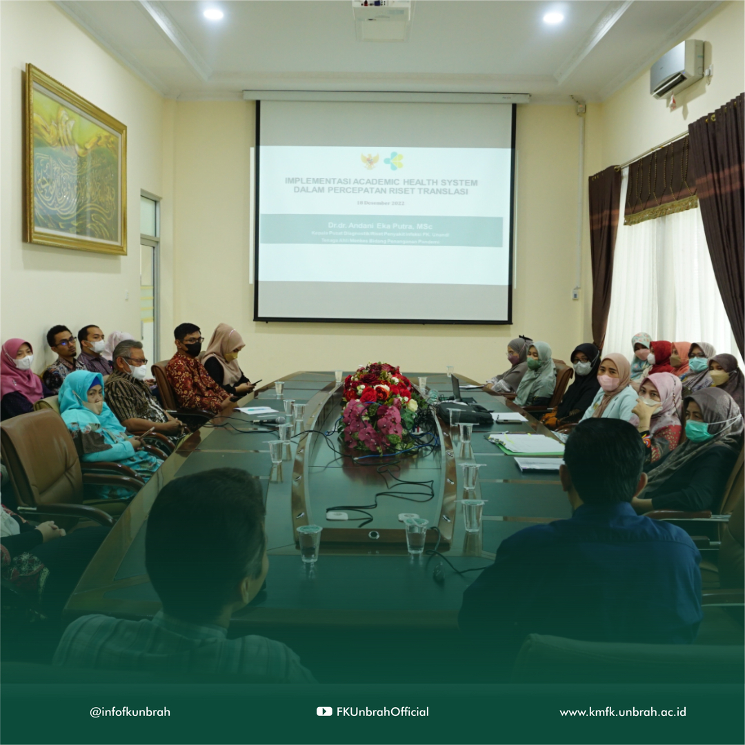 Dr.dr. Andani Eka Putra, MS Tenaga Ahli Kementrian RI Berikan Kuliah ...