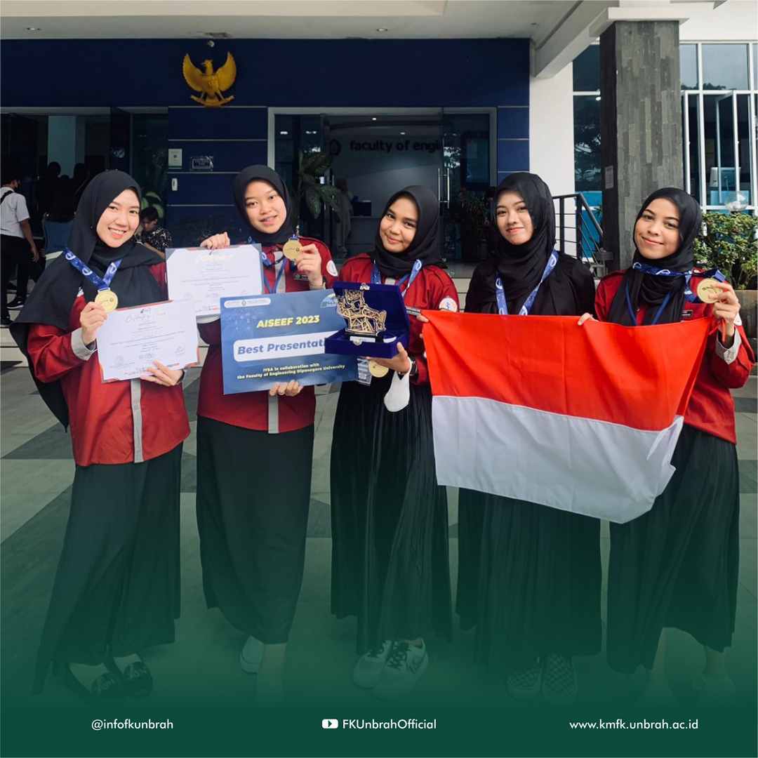 Mahasiswa Fakultas Kedokteran Unbrah Mendapatkan Mendali Emas Serta Penghargaan Best ...